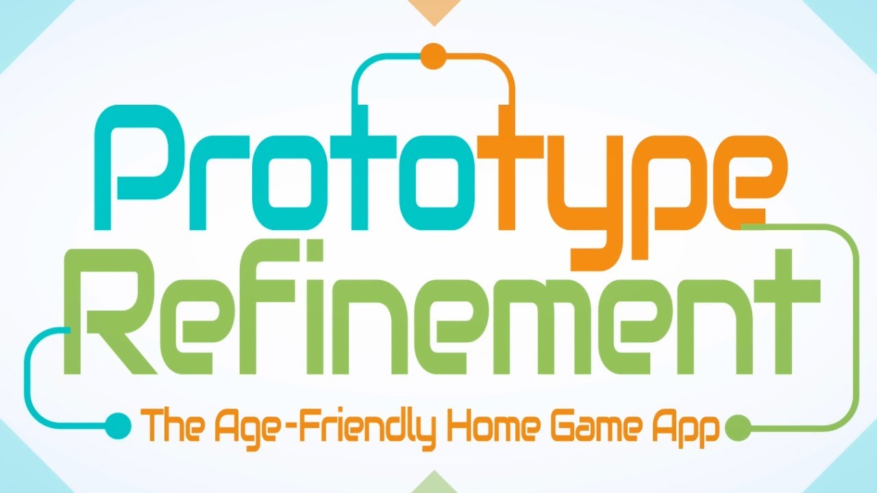 Prototype Refinement: The Age-Friendly Home Game App - YouTube