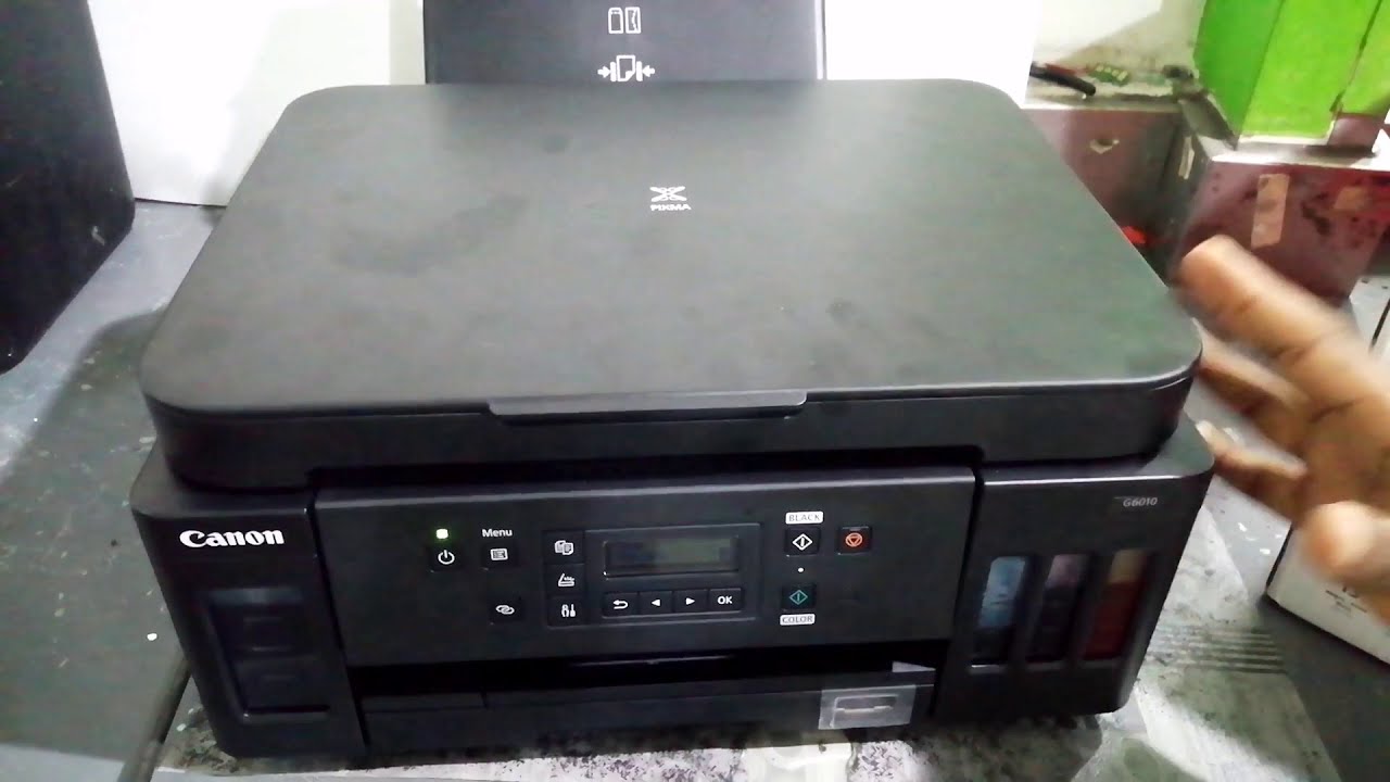 Impresora Canon Pixma Mega Tank G6010 I REVIEW - YouTube
