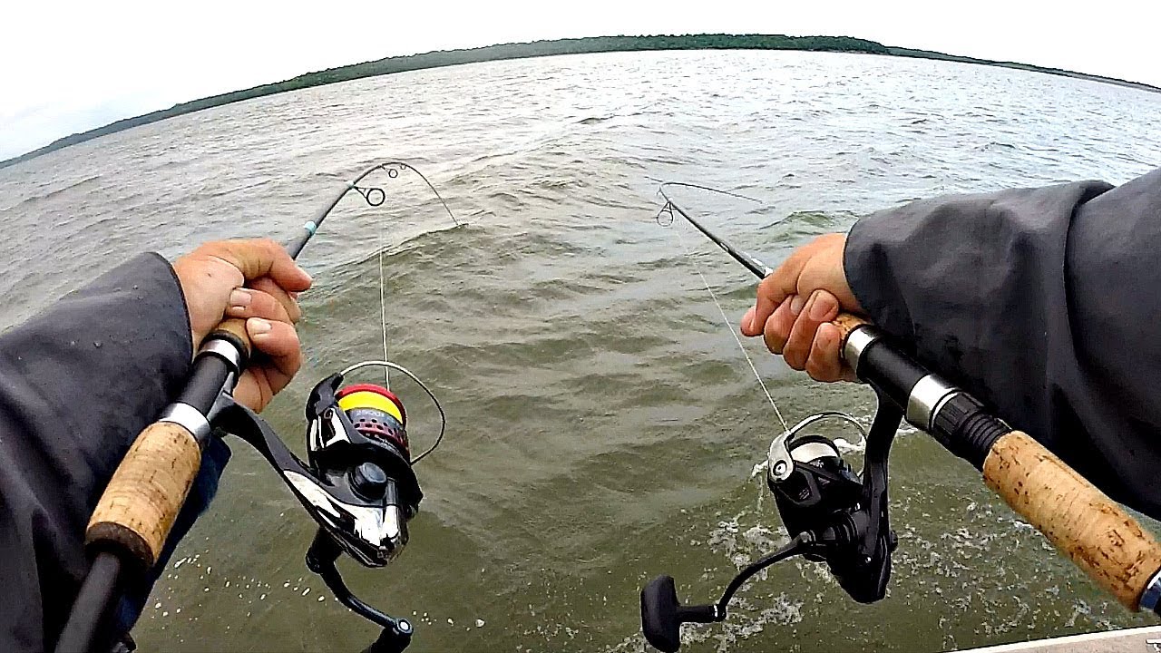 Catching TWO Big Fish at the SAME TIME!!! - YouTube