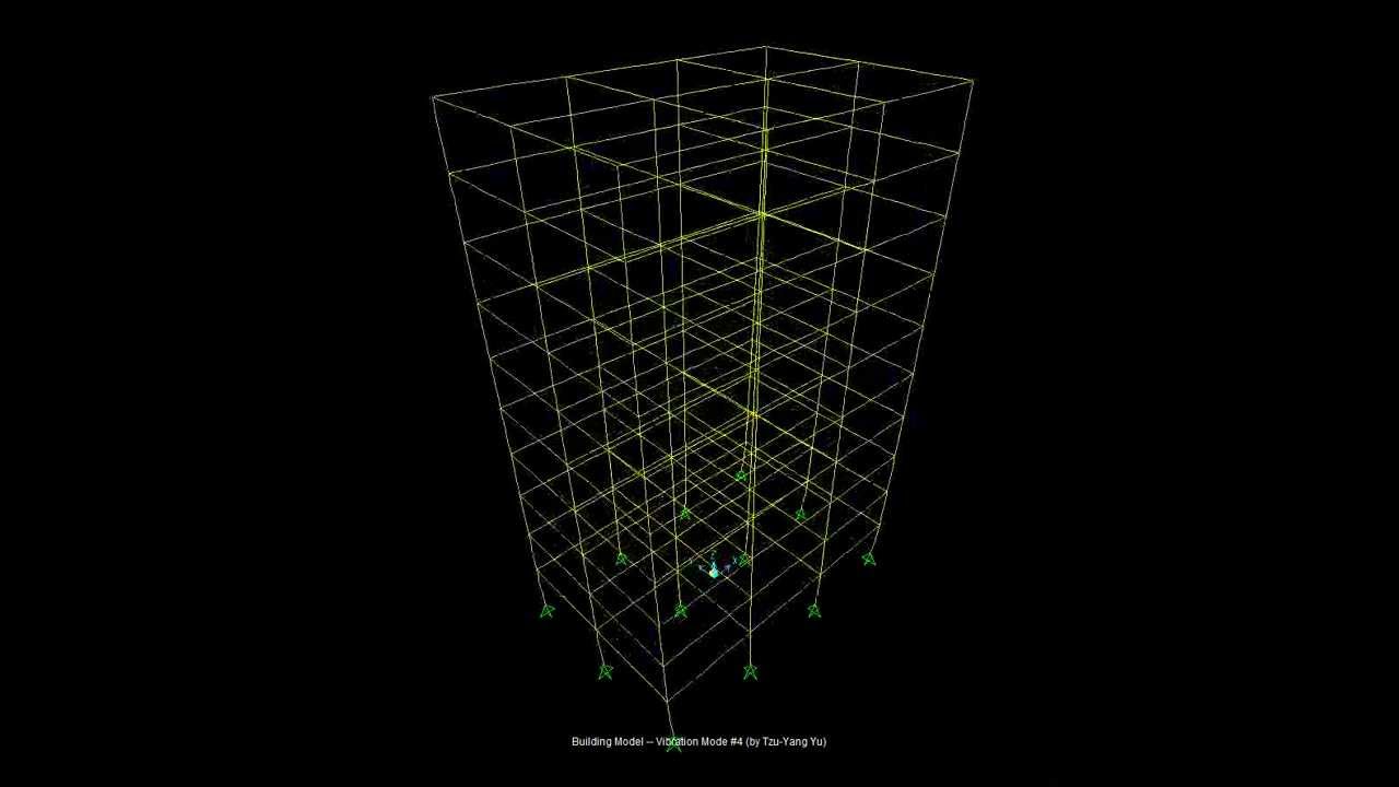 Building Model #4 - Earthquake Computer Simulation by UMass Lowell ...