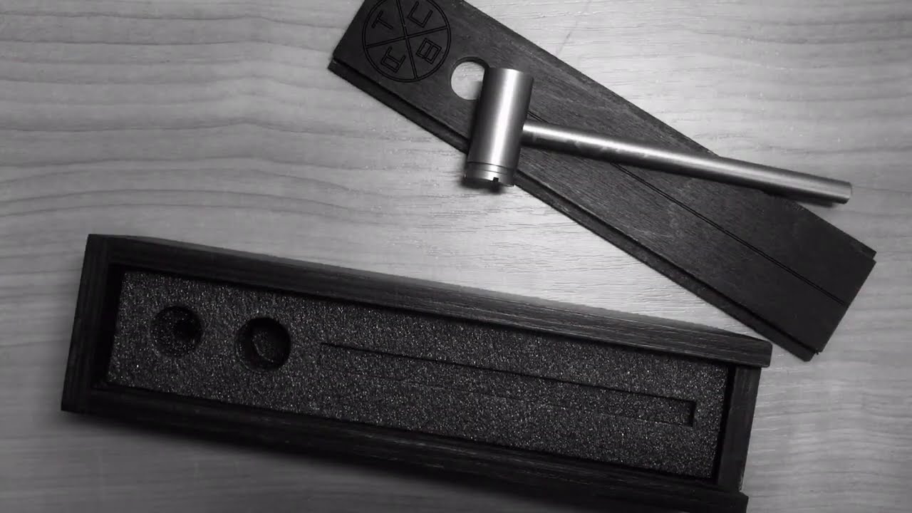 The Titanium Smoking Pipe: SPAGHNA CXX (UNBOXING 1) - YouTube