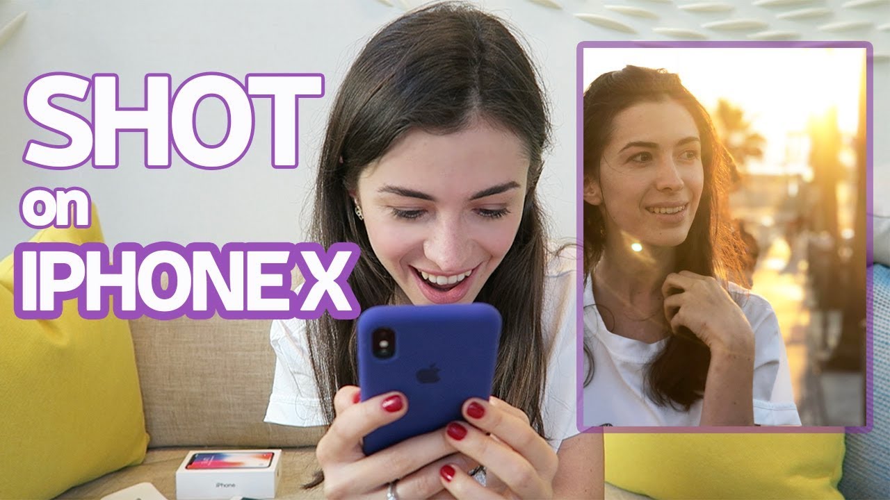IPHONE X UNBOXING + CAMERA TEST! - YouTube