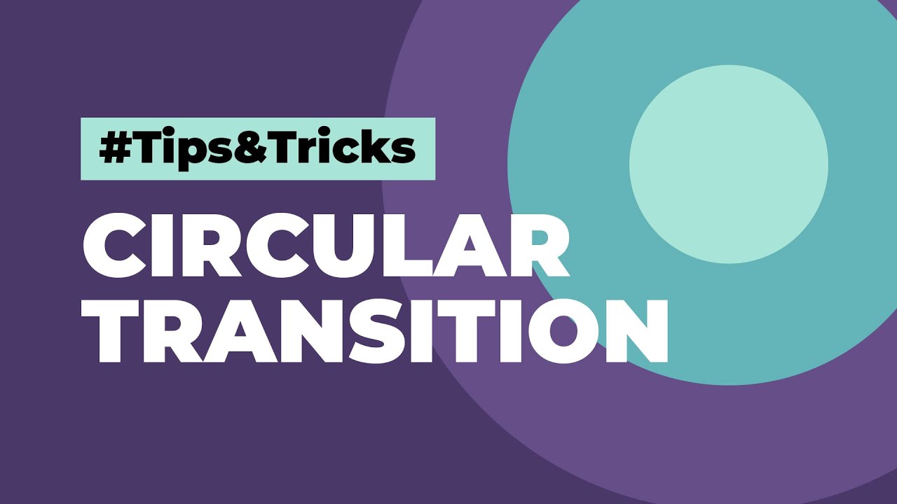 Circular Transition in After Effects - Tips & Tricks - YouTube