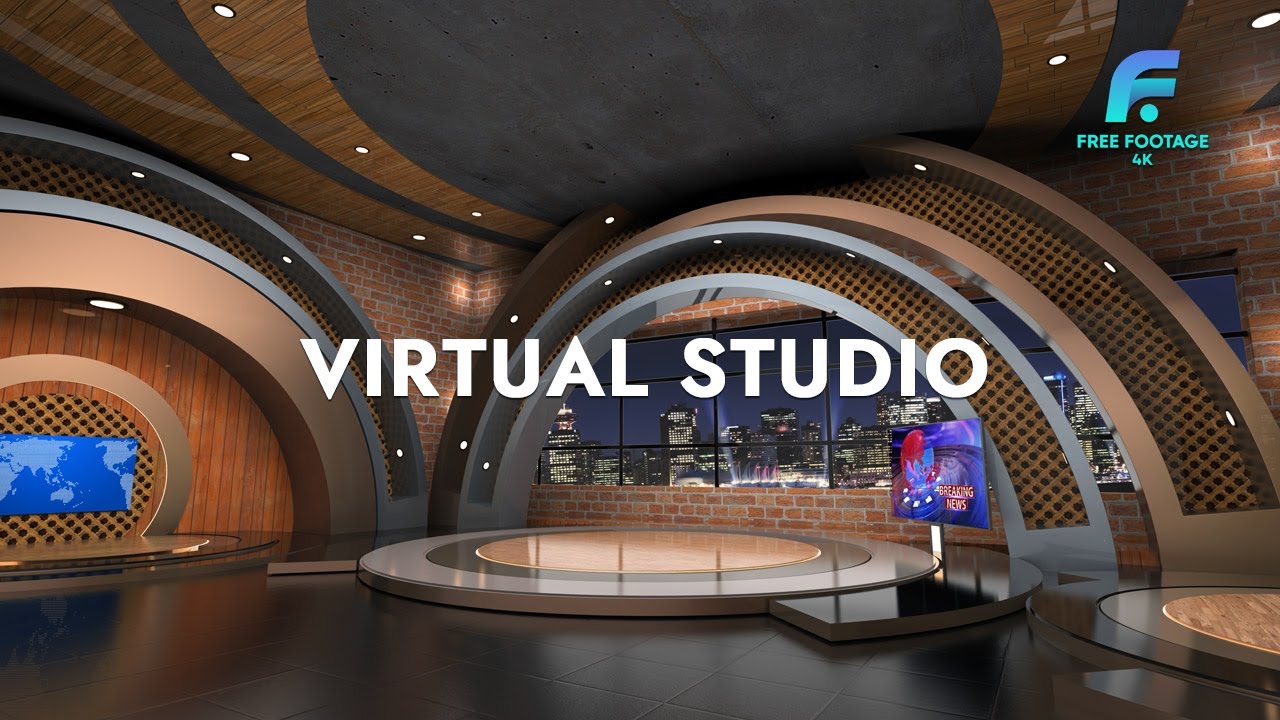 Virtual Studio | 4K Footage - YouTube