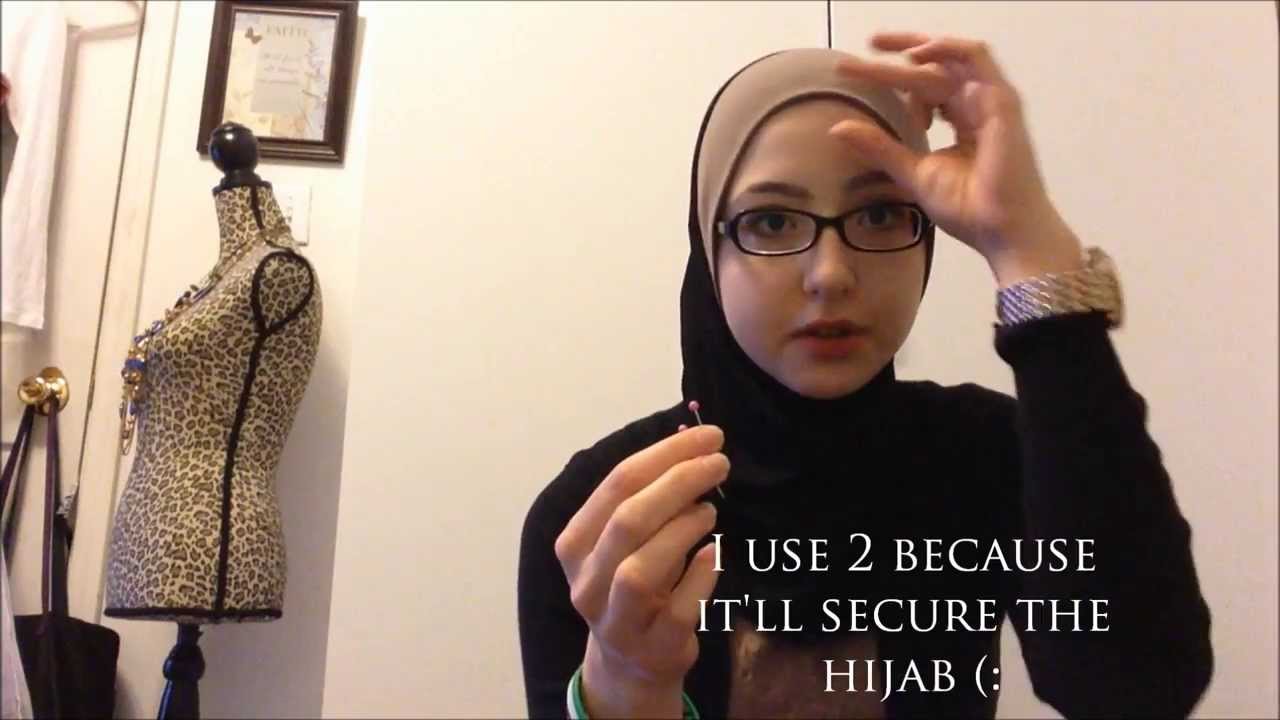 My Everyday Hijab Style Tutorial (5 steps) - YouTube