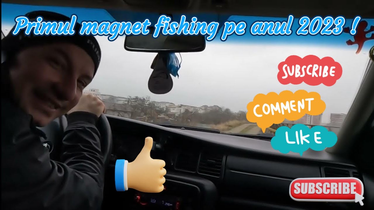 Primul magnet fishing pe 2023 !! - YouTube