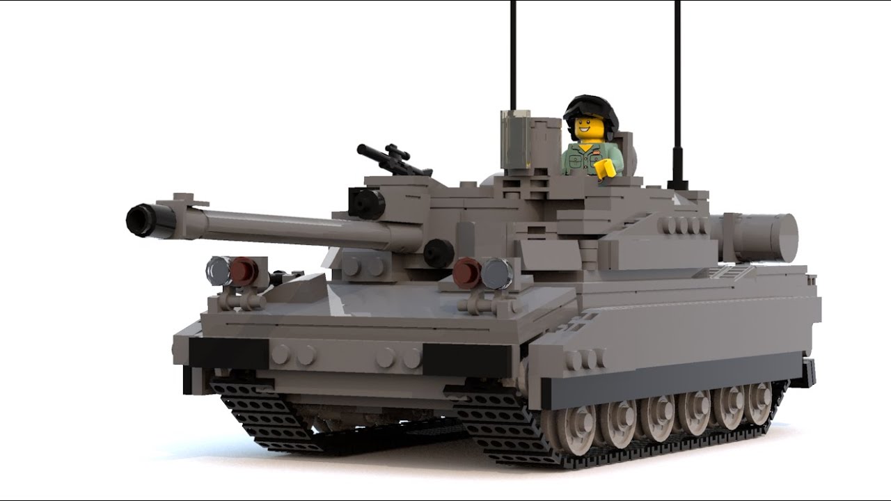 LEGO Leclerc MBT Instructions - YouTube