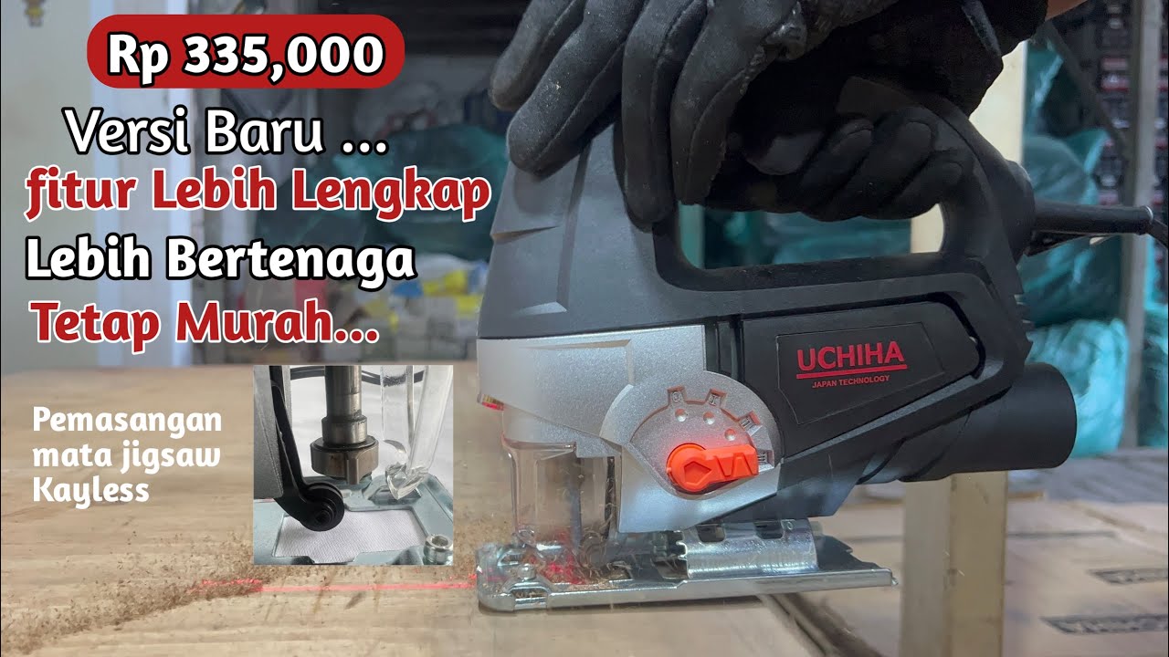 Versi Baru!!! MESIN JIGSAW UCHIHA Type Uc 65 || Cara pasang mata Jigsaw ...