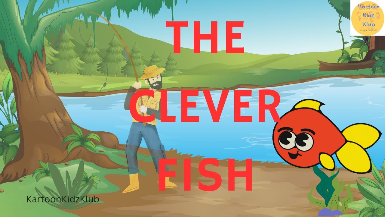 THE CLEVER FISH | English Stories | English Cartoon | Moral stories for ...