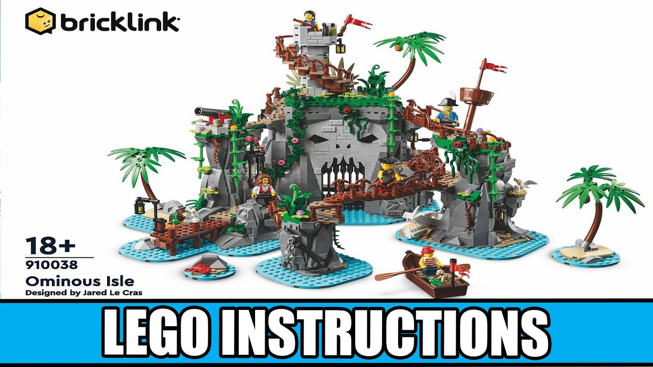 LEGO Instructions - Bricklink - 910038 - Ominous Isle - Designer ...