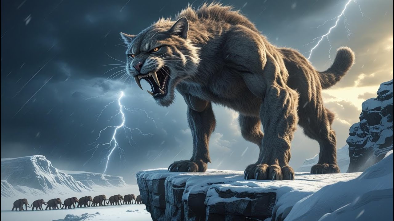 Saber-Toothed Cats: Apex Predators of the Frozen World - YouTube