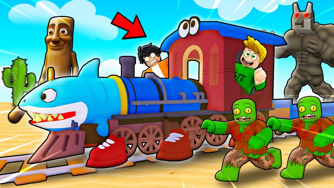 BRAIN-ROT Train In Roblox Dead Rails...💀🤣 - YouTube