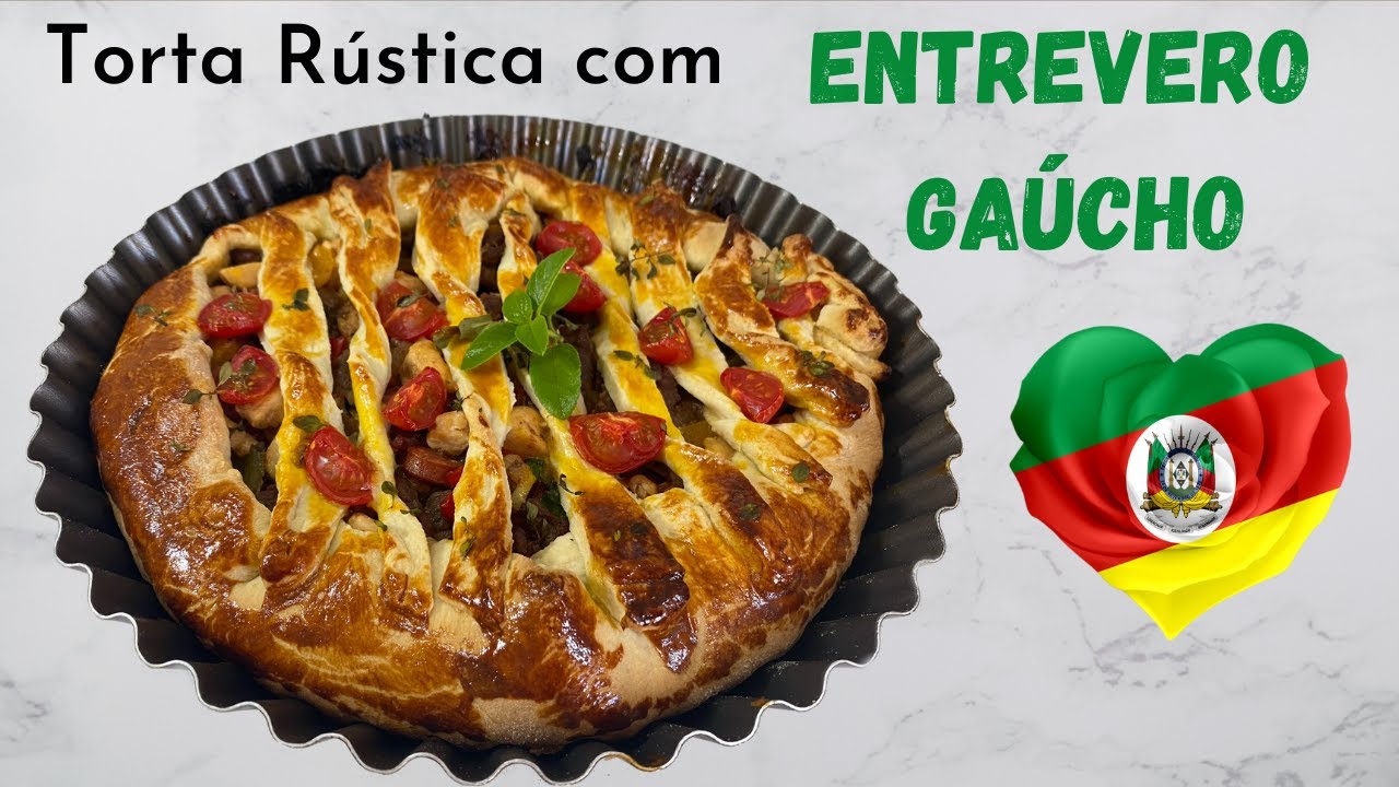 Prato típico gaúcho em uma torta deliciosa: uma receita para brilhar no ...