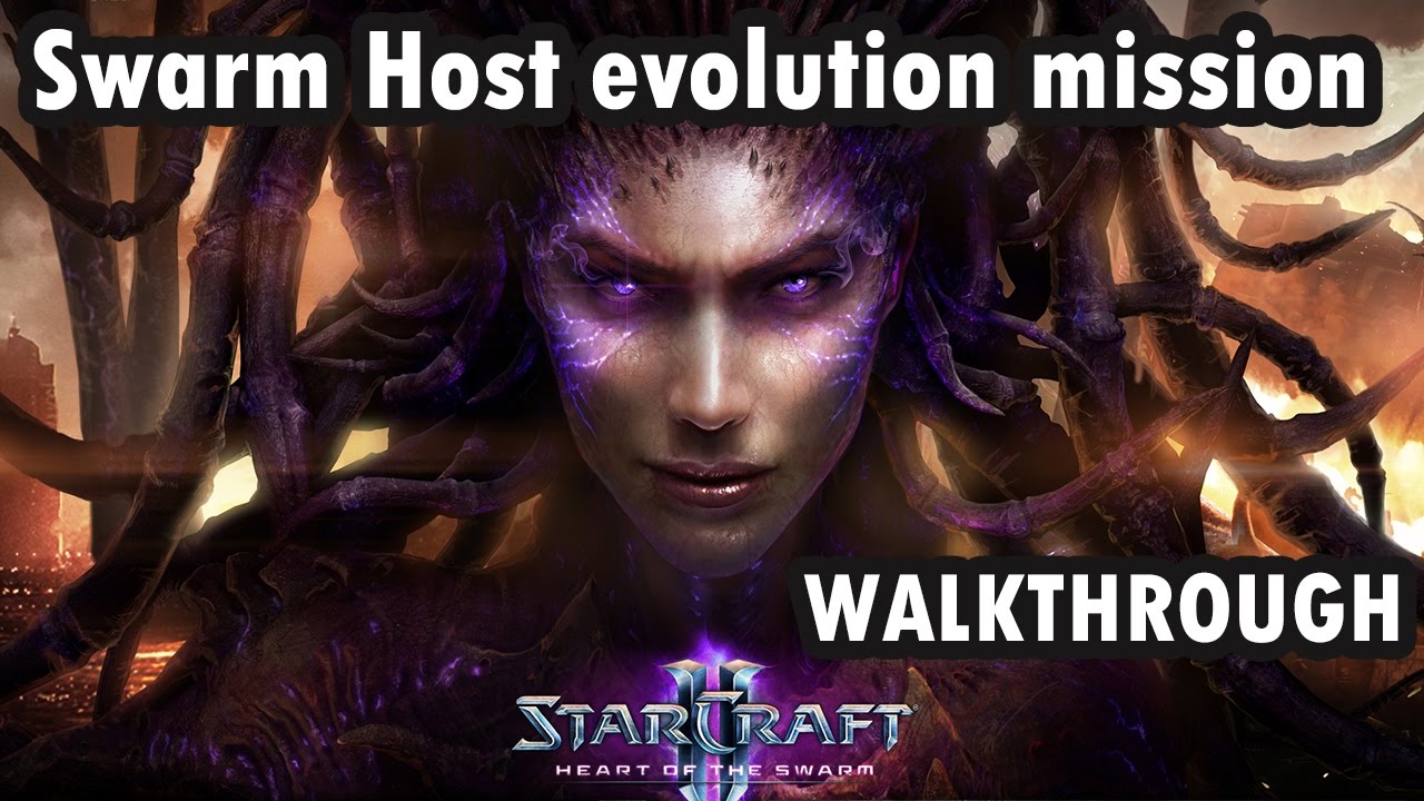 Starcraft 2: Heart of the Swarm - Campaign - Brutal - Swarm Host ...