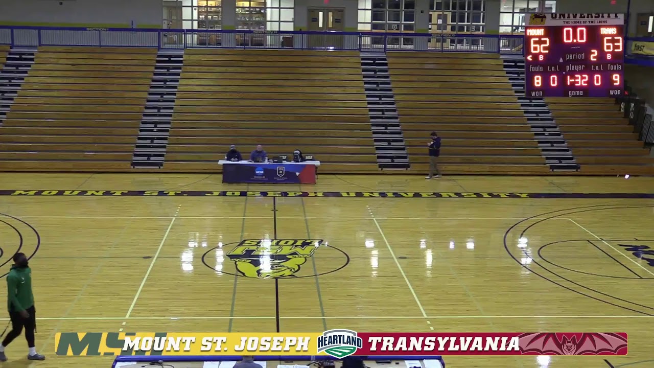 MSJ vs Transy Men's Basketball - YouTube