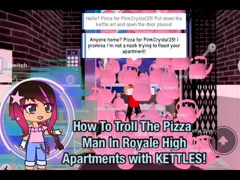 {OLD} Trolling the Pizza Man in my Royale High Apartment with ...