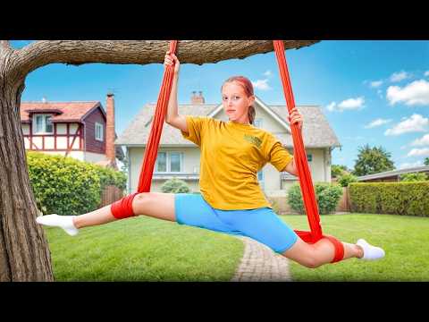24 ORE ÎN HAMAC! Gimnastică aeriană vs Hamac clasic! 😱 Cine va câștiga?