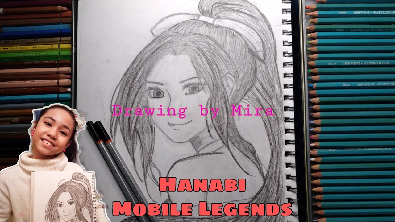 Hanabi Mobile Legends | How to draw Hanabi | Art by Mira ...