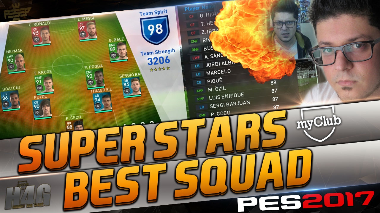 BEST SQUAD EVER! PES 2017 myClub #42 - YouTube