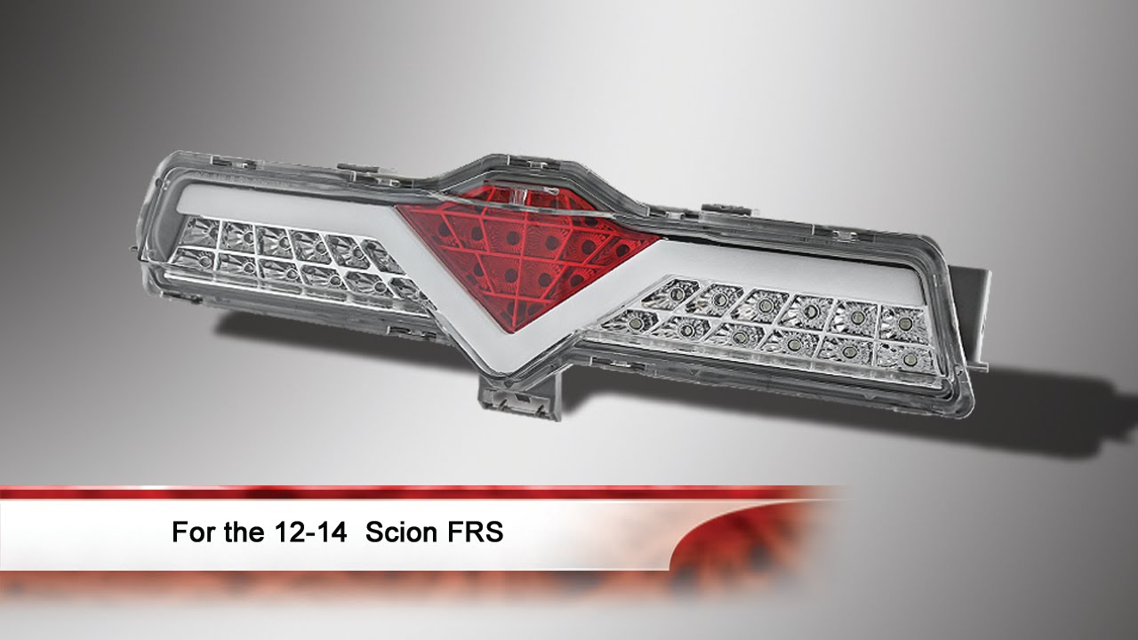 12-14 Scion FRS / Subaru BRZ LED Brake Lights - YouTube
