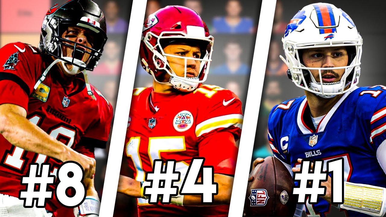 Ranking EVERY NFL Quarterback For 2022 - YouTube