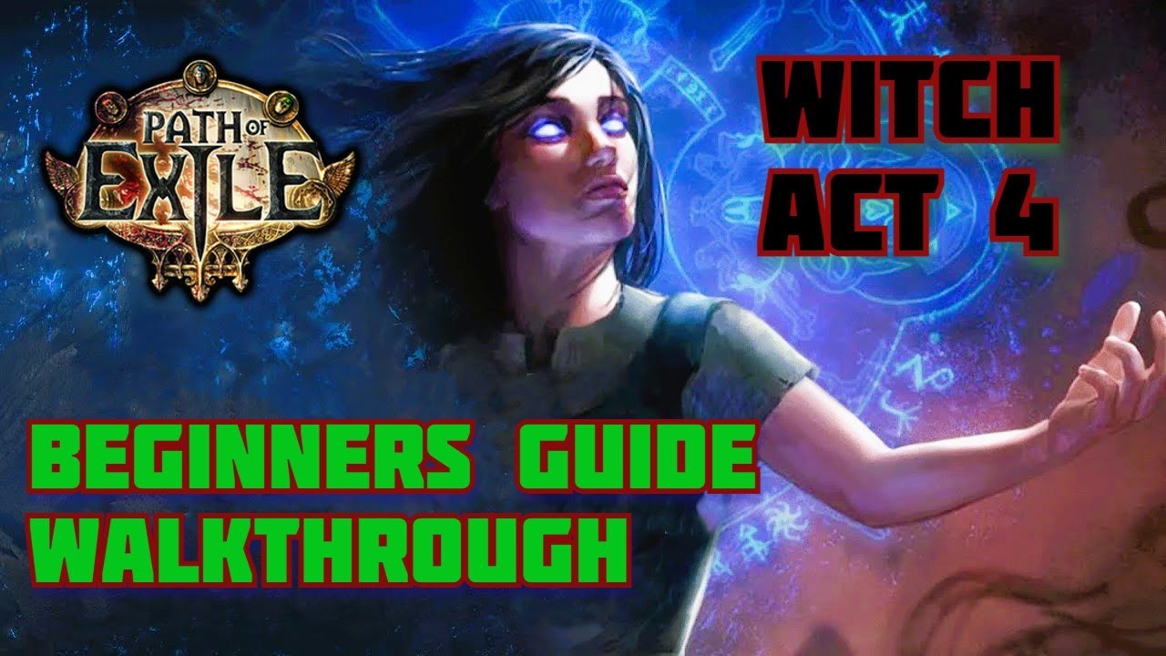 [Path of Exile] Act 4 Witch(Elementalist) Beginner's Guide & Pro ...