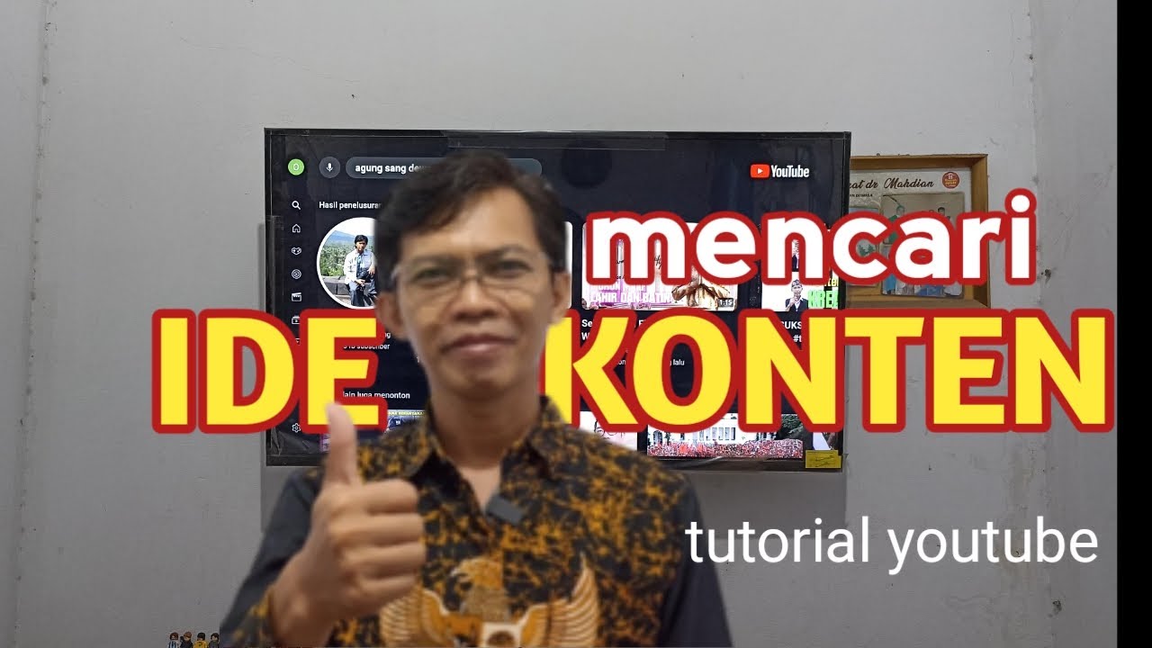 Mencari IDE KONTEN - tutorial YouTube #tutorialyoutube #idekonten # ...