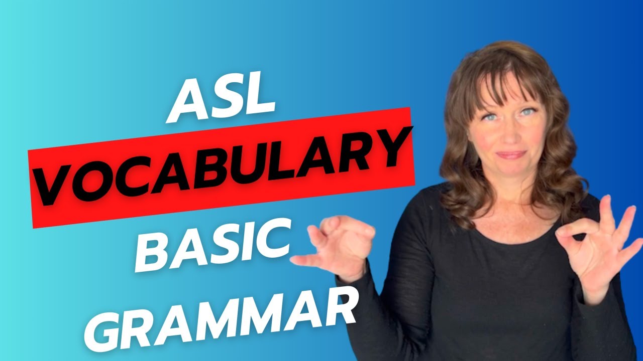 ASL Unit 1: Basic Grammar | Facial Expressions, Sentence Order & More 🧠 ...