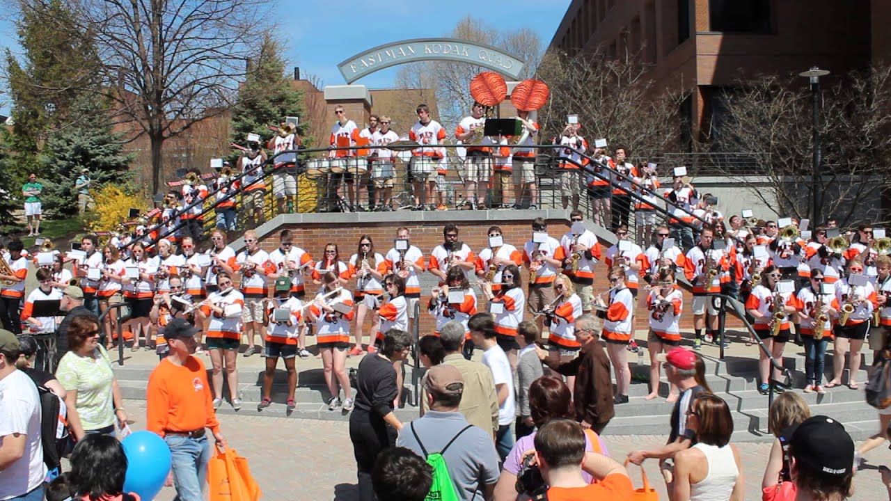RIT Pep Band - Imagine RIT 2015 - Some Nights - YouTube