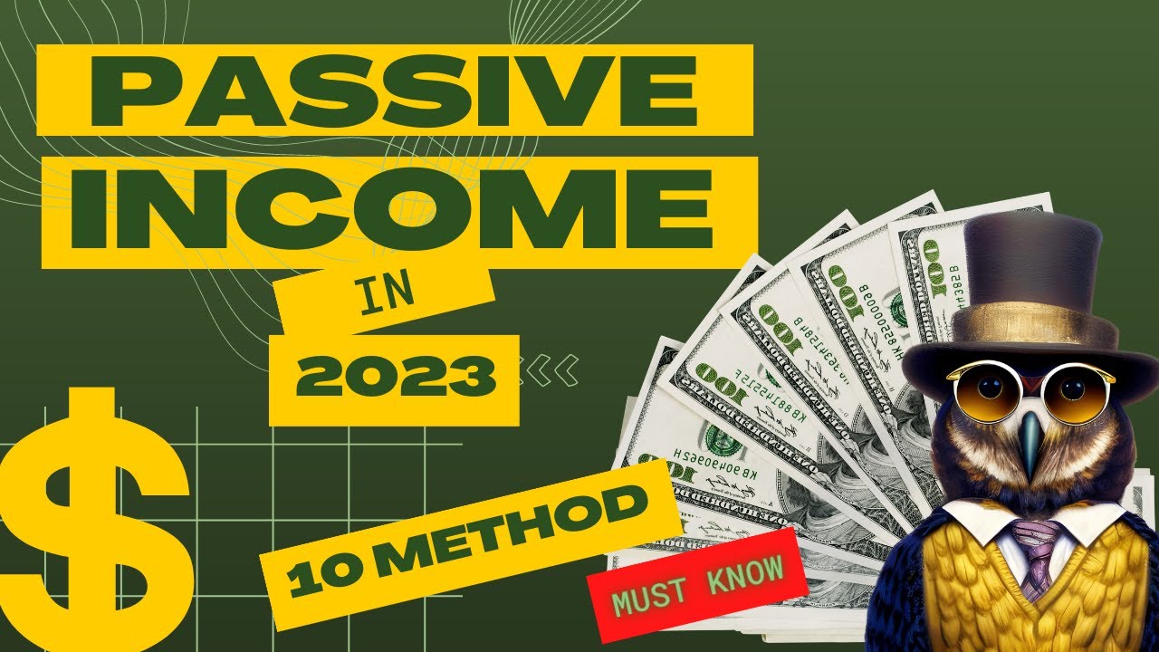 Money Matters: Passive Income 2023 | Financial Freedom | Make Money ...