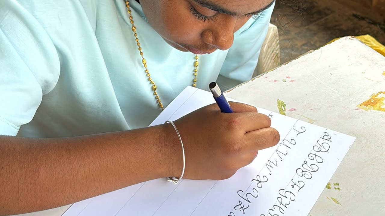 Calligraphy classes @ #kaviartstudio | calligraphy for beginners # ...