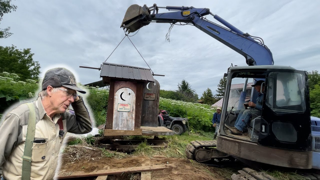 How to Dig an Outhouse that will Last for Years || Alaska's Last ...