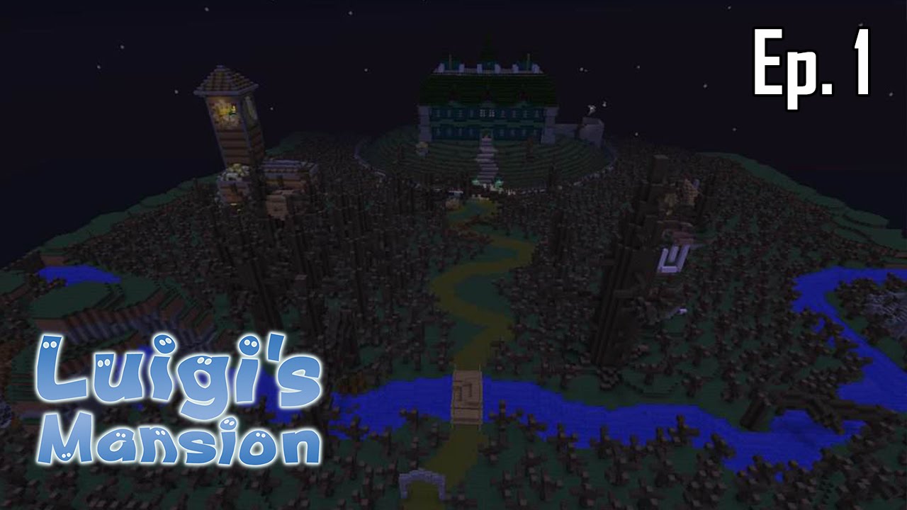 Minecraft aventure - Luigi's Mansion - Ep 1 - YouTube