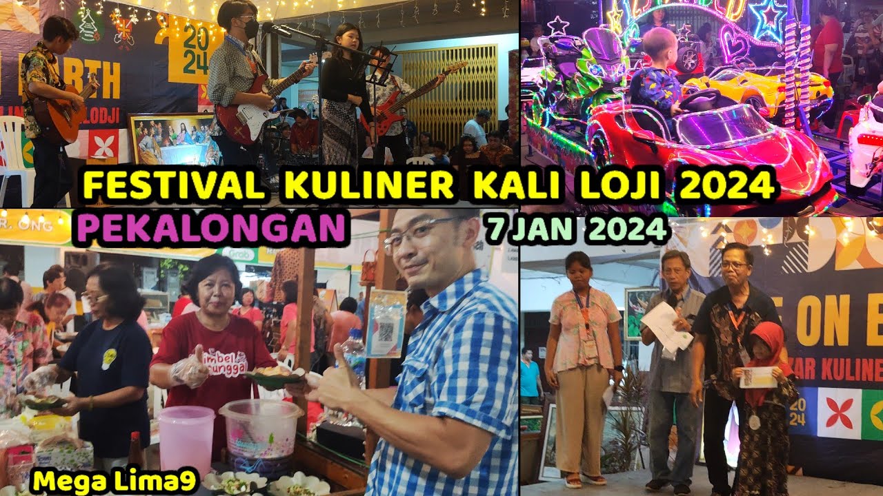 FESTIVAL KULINER KALI LOJI 2024. Mega Lima9 - YouTube