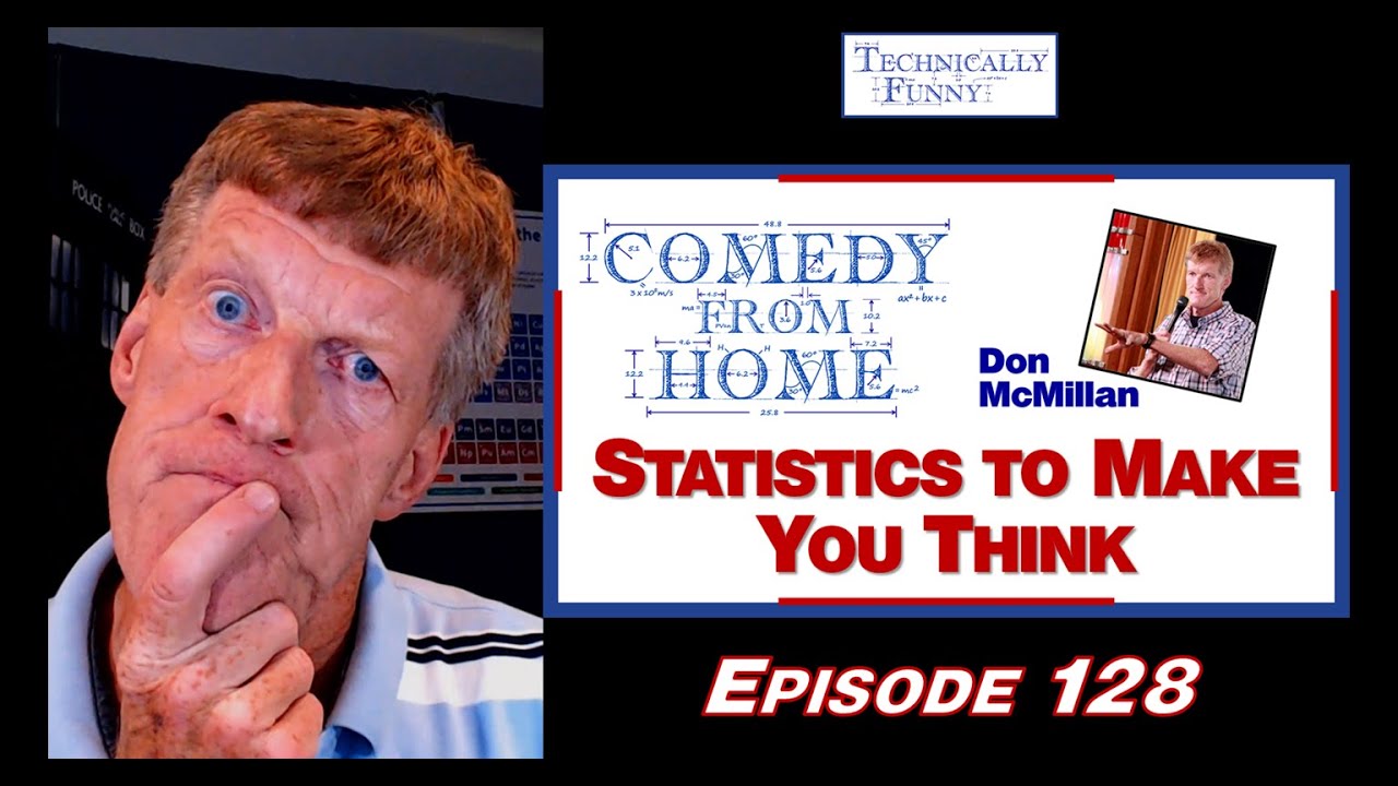 Statistics to Make You Think - Comedy from Home (E128) - YouTube
