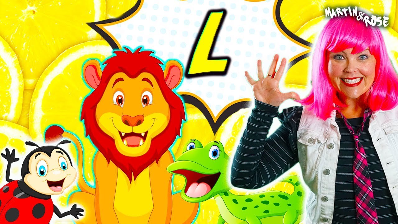 The Letter L | Let's Learn The Alphabet - YouTube