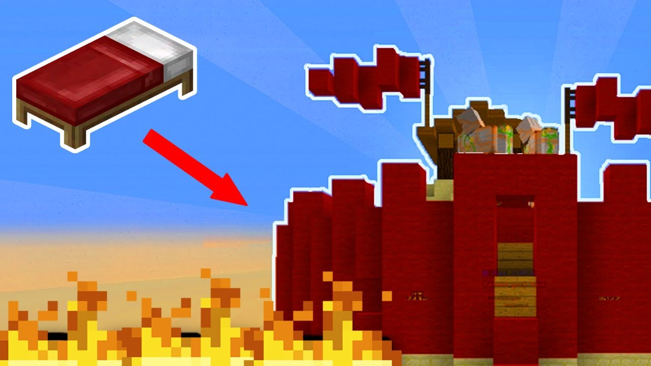 MEGA OP BASE I BEDWARS?! - Dansk Minecraft - YouTube