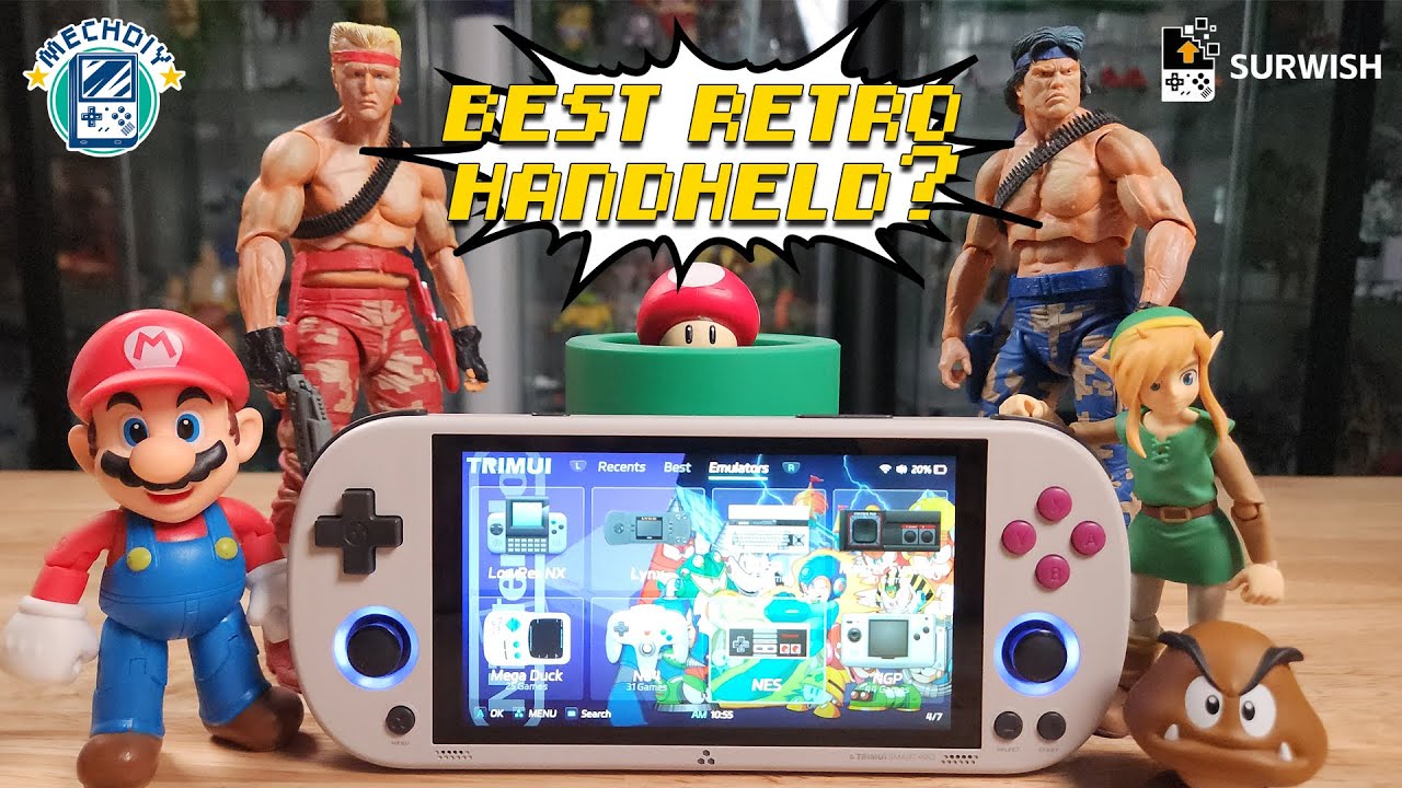TRIMUI Smart Pro Retro Handheld Console Review - YouTube