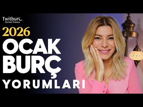 2026 OCAK AYI BURÇ YORUMLARI: 14 Yıllık Dev Döngü Başlıyor! 🚀 Neptün Koç’ta! | ZEYNEP TURAN TWİTBURC