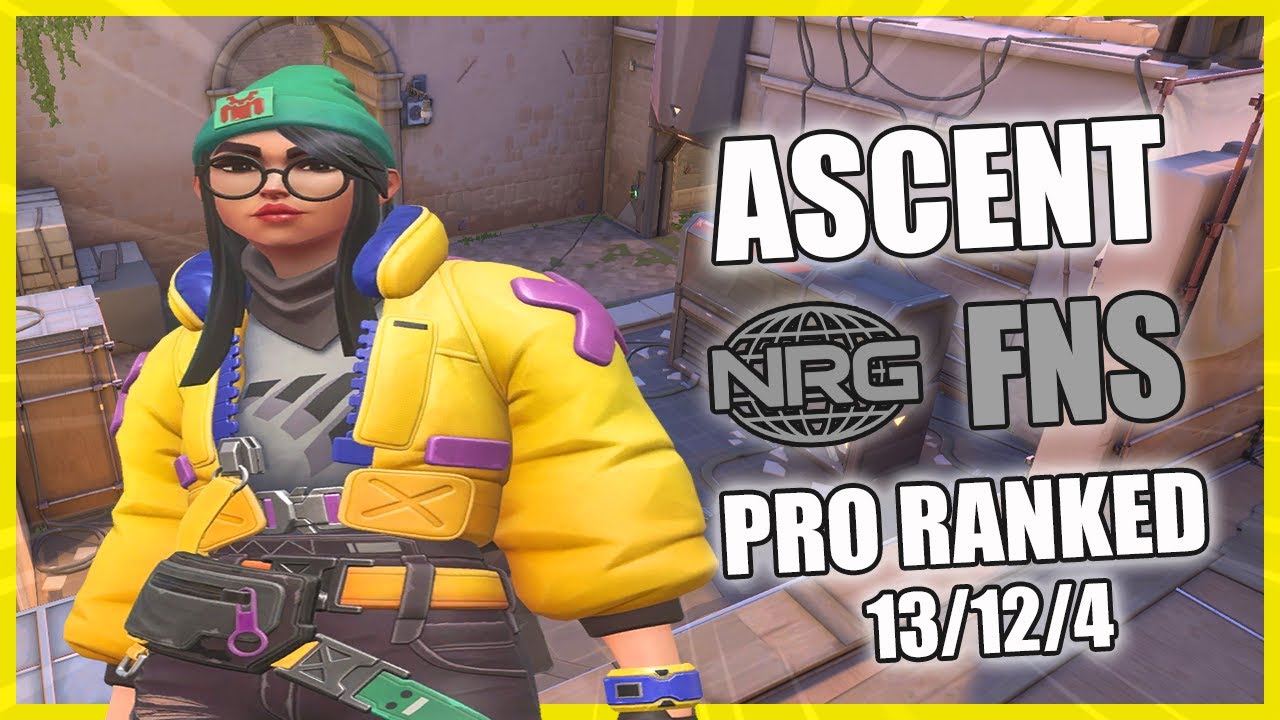 NRG FNS Killjoy Ascent | Valorant Pro Vod Ranked Gameplay - YouTube