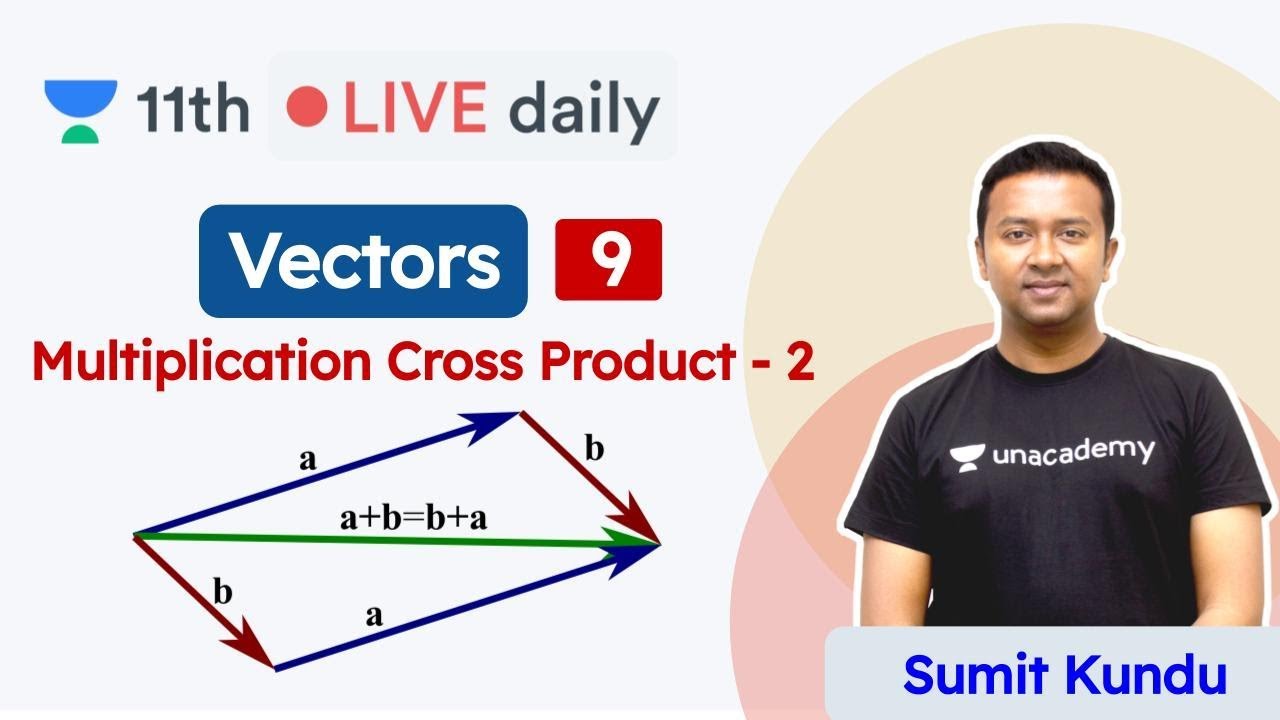 CBSE Class 11: Vectors L9 | Physics | Unacademy Class 11 & 12 | Sumit ...