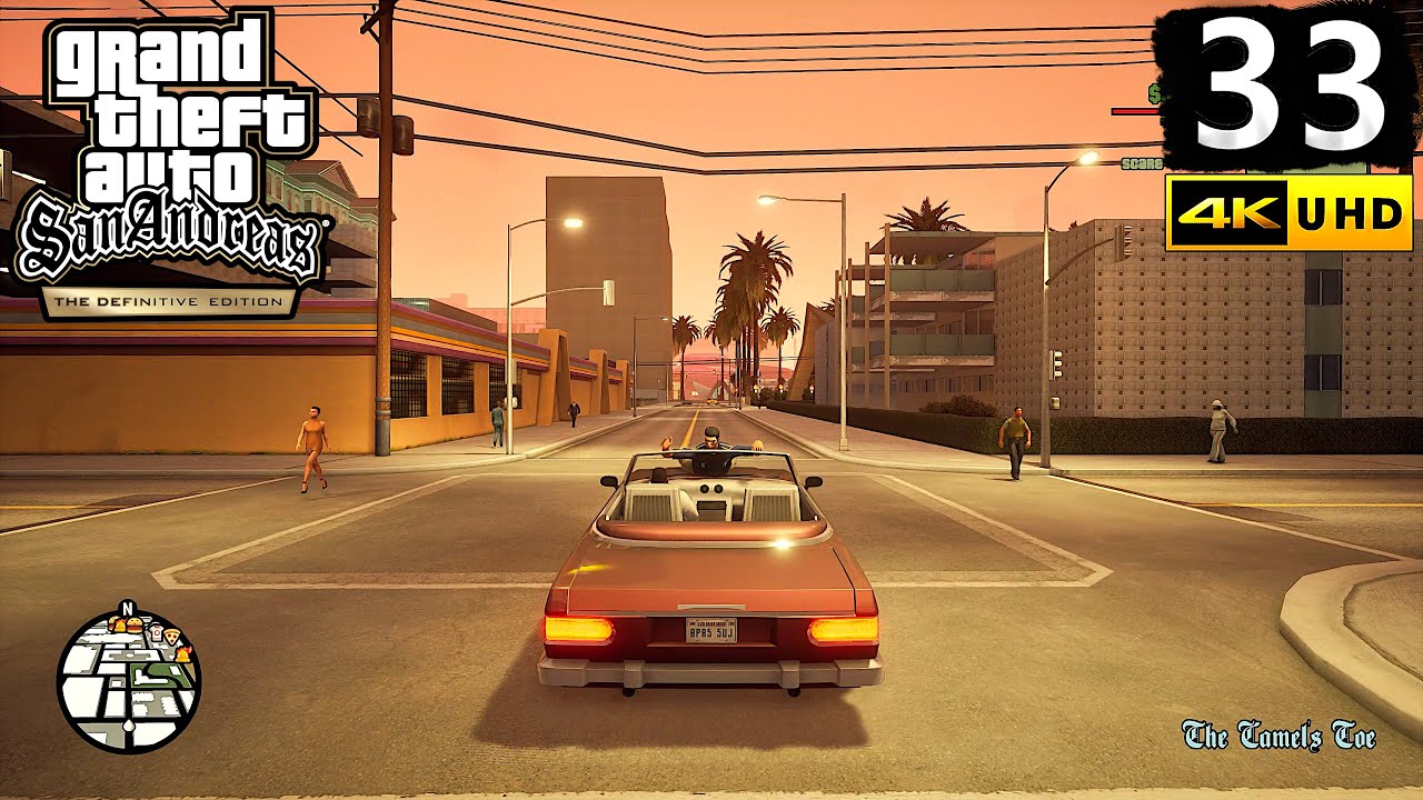 GTA San Andreas Definitive Edition Gameplay Walkthrough Part 33 - PC 4K ...
