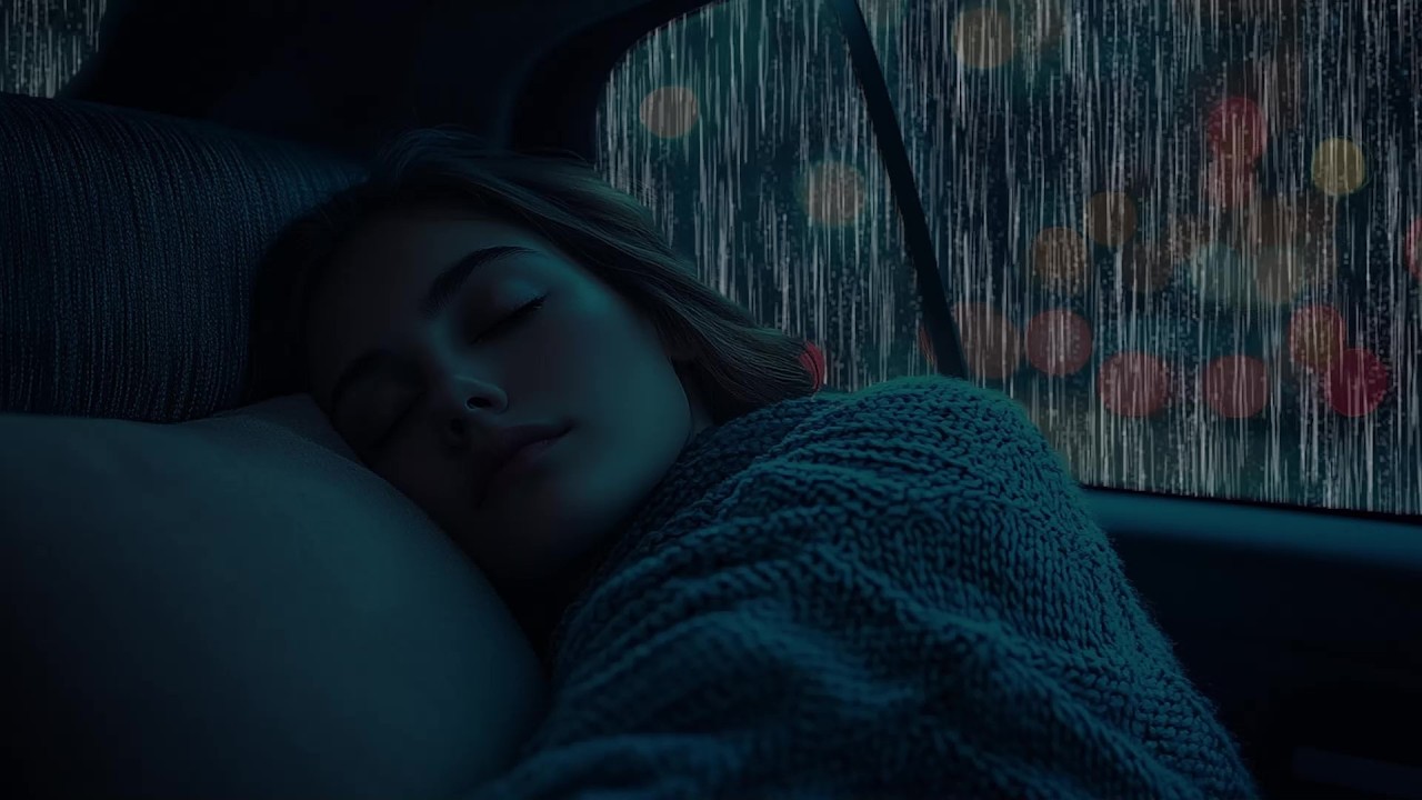 Relax Tonight with Continuous Rain and Soft Thunder Sounds - YouTube