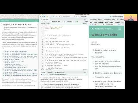 Quarto markdown basics - YouTube