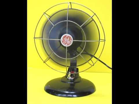 vintage GE General Electric 8" Table Fan, Model FM8S11 - YouTube