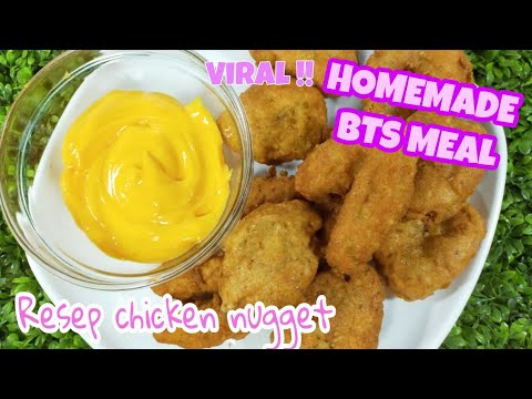 Resep Chicken Nugget (BTS Meal) || Homemade BTS Meal - YouTube