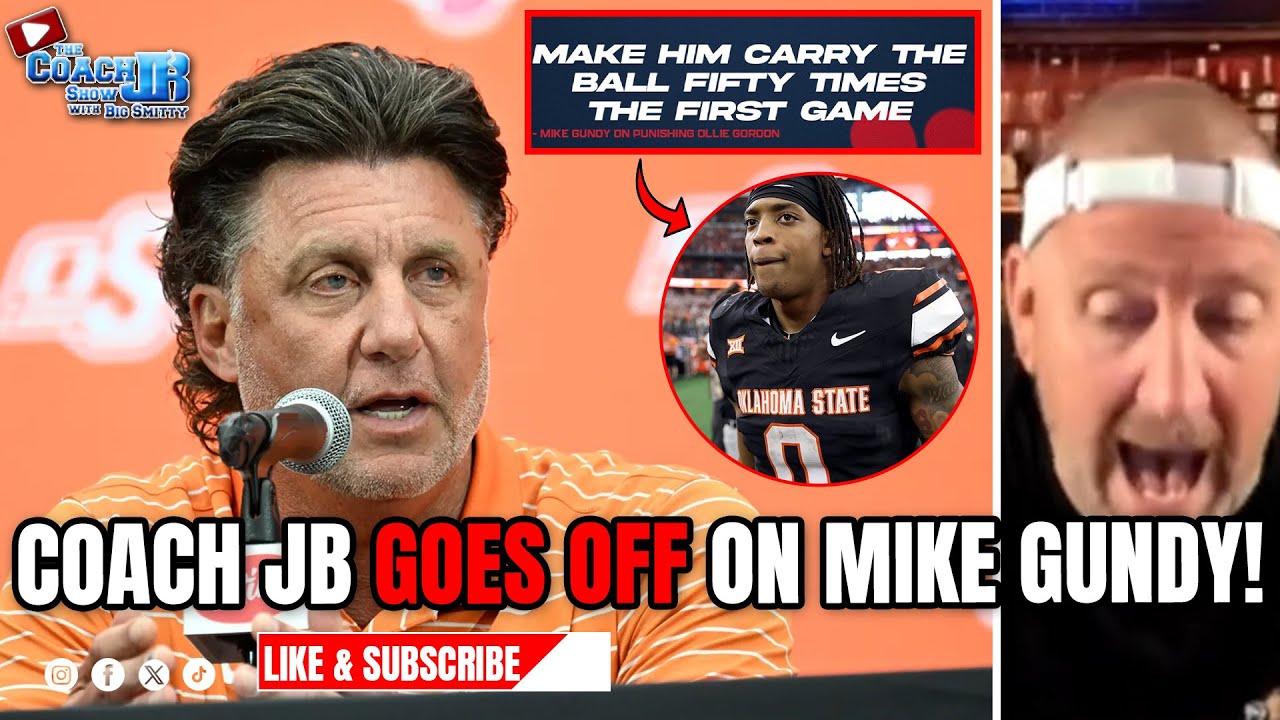 COACH JB GOES OFF ON MIKE GUNDY! | THE COACH JB SHOW WITH BIG SMITTY ...