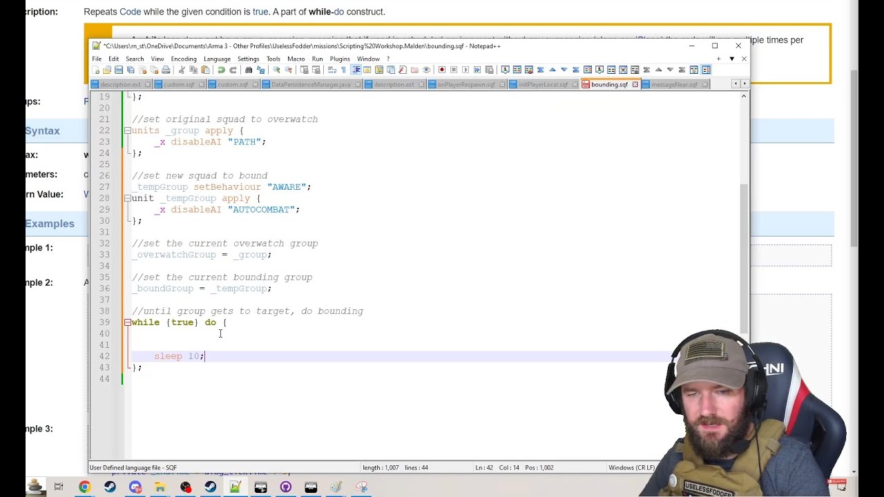 Answering Your Questions On Arma 3 Scripting Sqf Scripting Workshop Youtube 