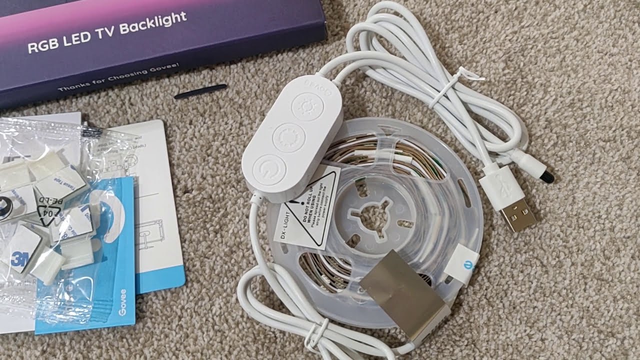 LED TV RGB Backlight Installation - YouTube