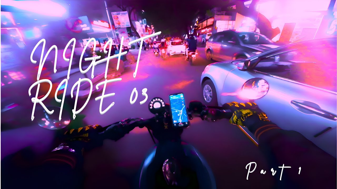 Night Ride 03 ~ Part 1 🌙 | ASMR | Royal Enfield Hunter 350 | Exhaust ...